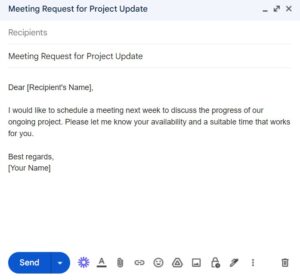 Please Let Me Know Your Availability (Email Samples)