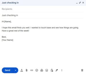 Have a Great Rest of the Week (Email Samples)