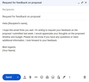 I Look Forward to Your Feedback (Email Samples)