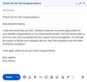 How to Respond to Congratulations (Email Samples)