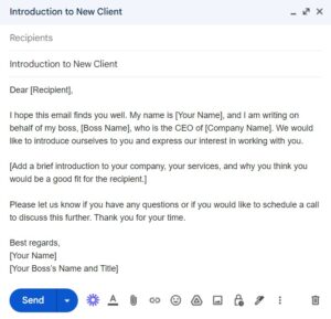 How to Send an Email on Behalf of Your Boss (Samples)