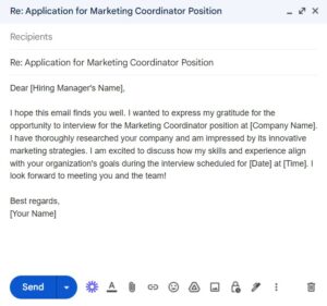 I Look Forward to the Interview (Email Samples)
